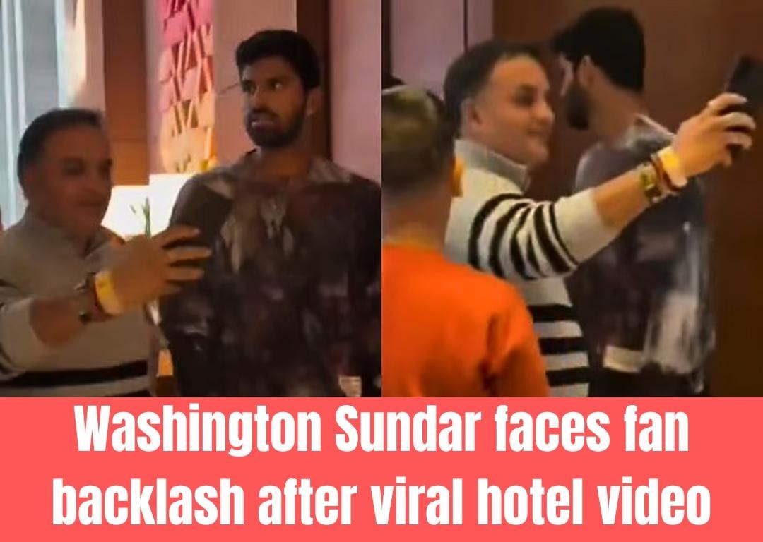 Too Much Attitude Debate After Washington Sundar Viral Moment ...